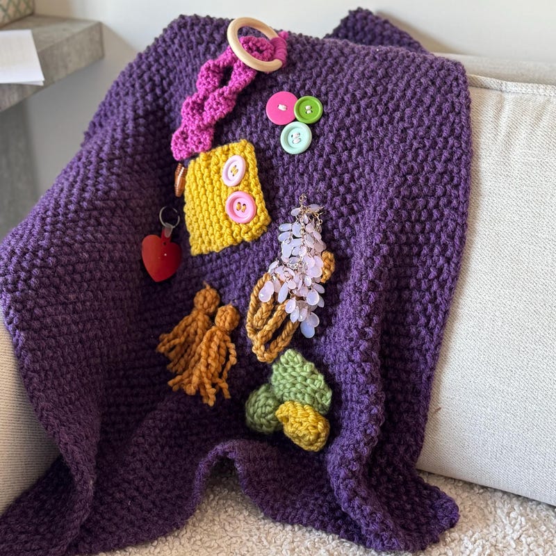 Fidget Blanket - Etsy