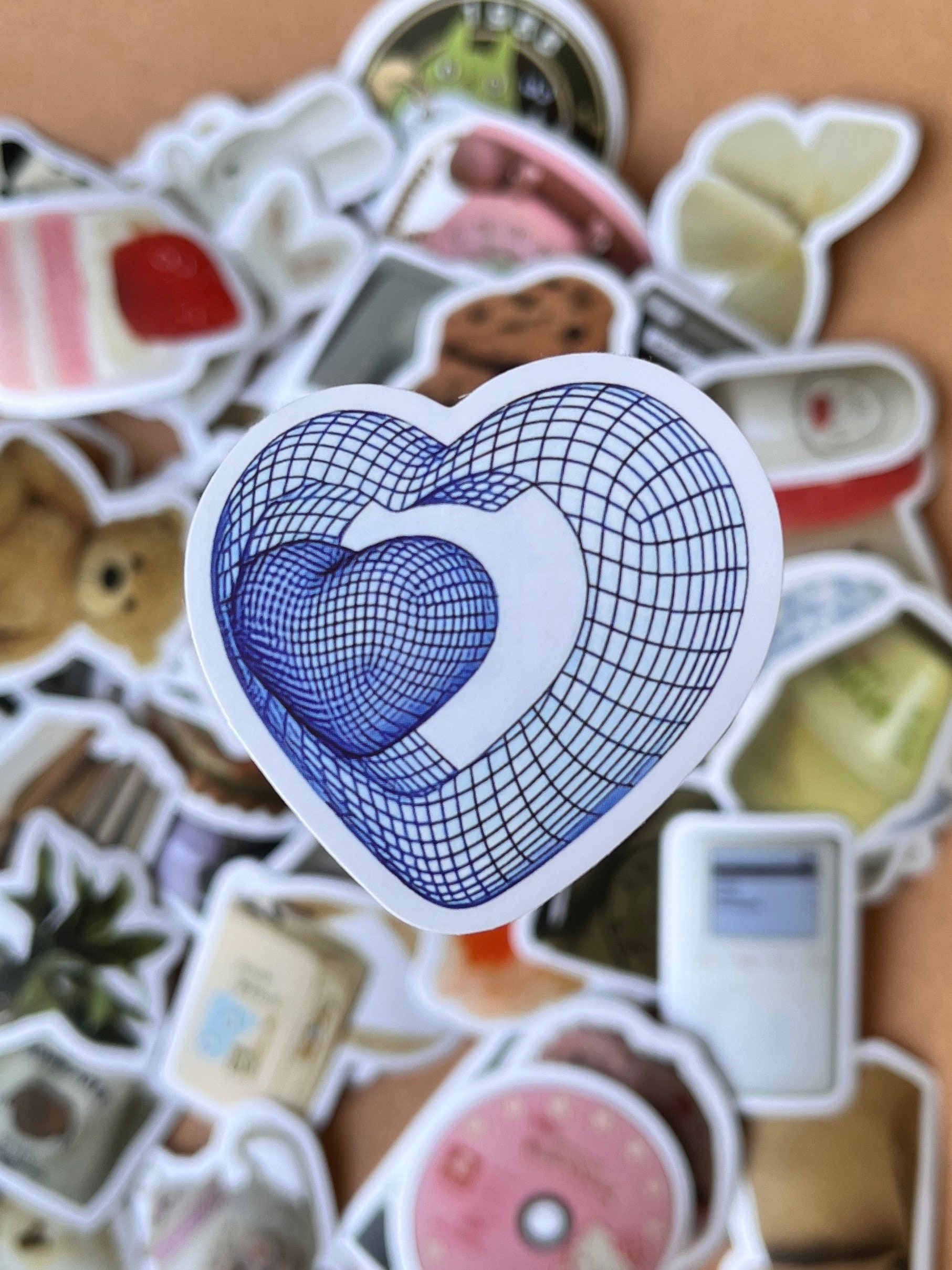 10, 25, 50pcs Sticker Pack of Pinterest Girl Guy Aesthetic, Korean ...