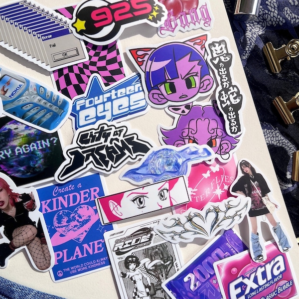2000s Stickers - Etsy