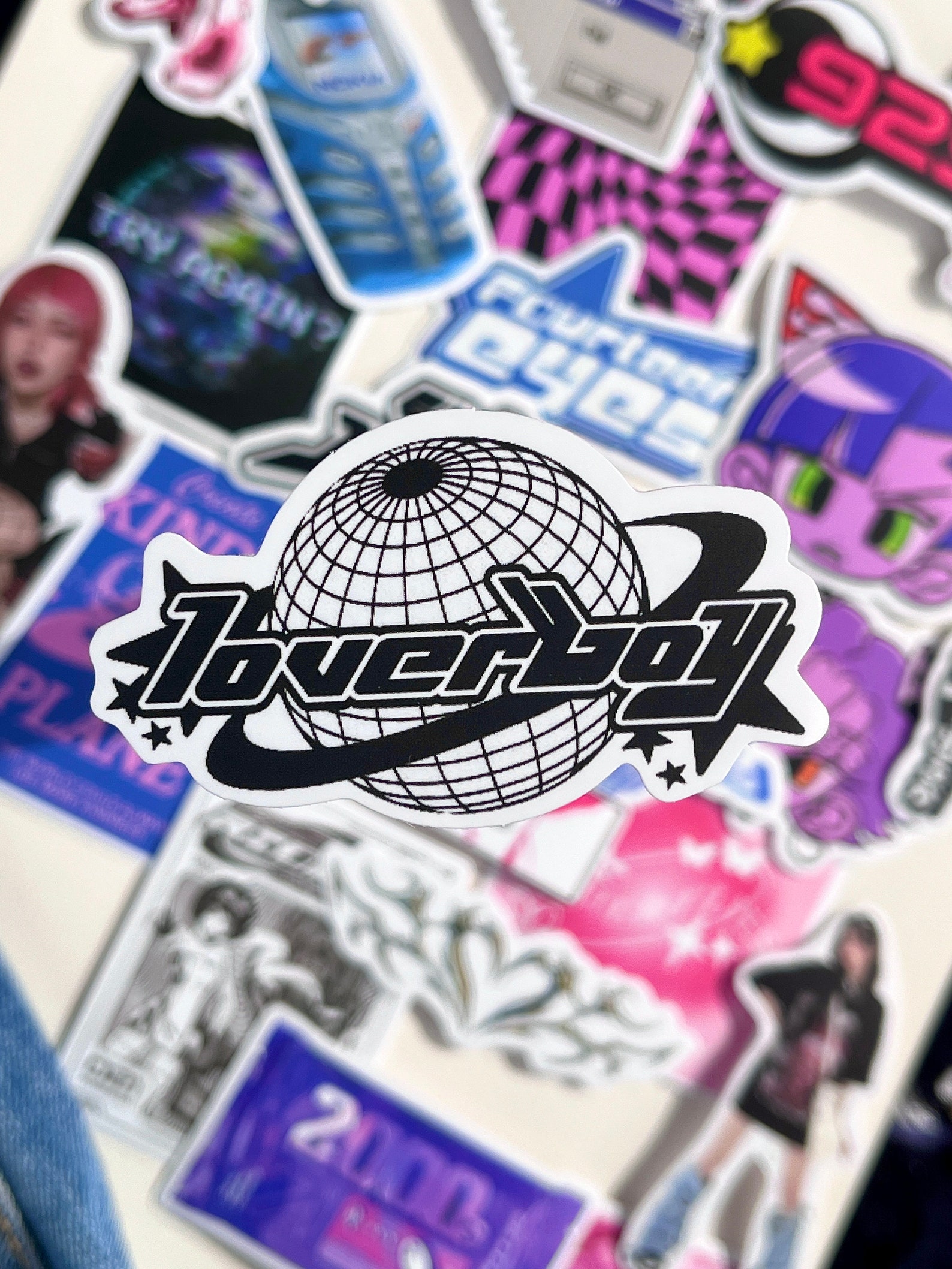 10, 25, 50pcs Sticker Pack of 2000s Y2K It Girl 90s Futuristic ...