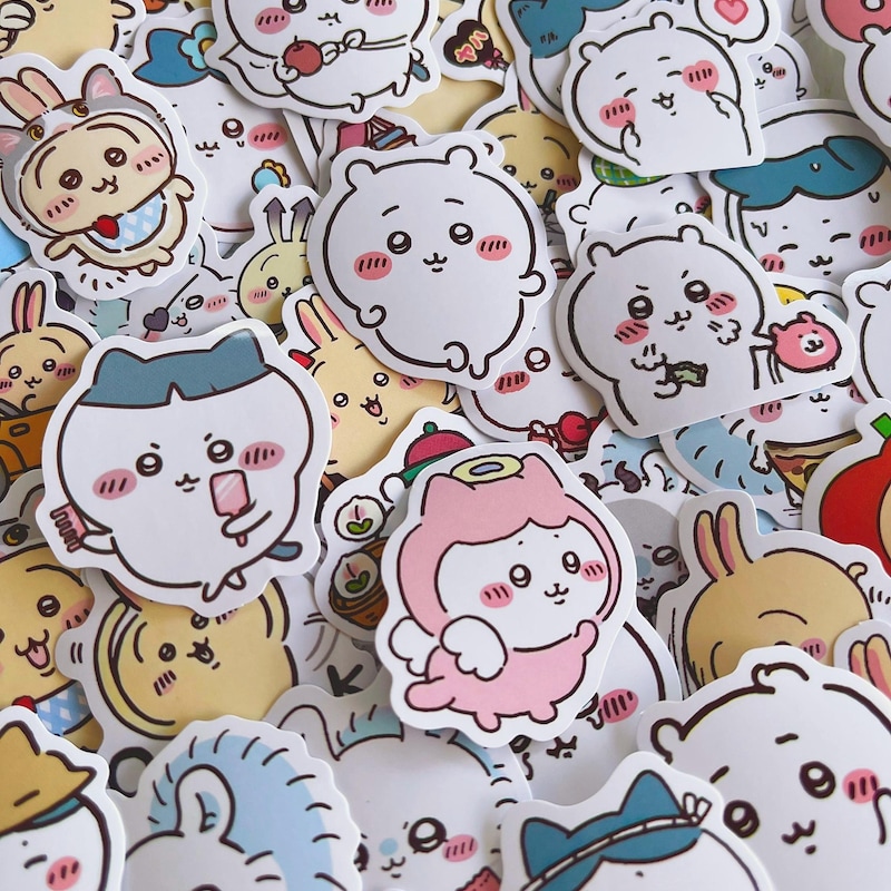 Chiikawa Deco Stickers - Etsy