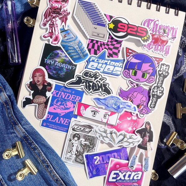 2000s Stickers - Etsy