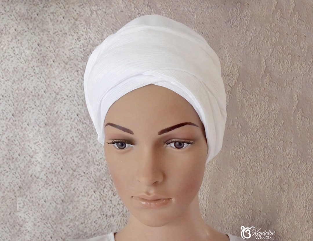 Kundalini Yoga Turban Slimline - Etsy
