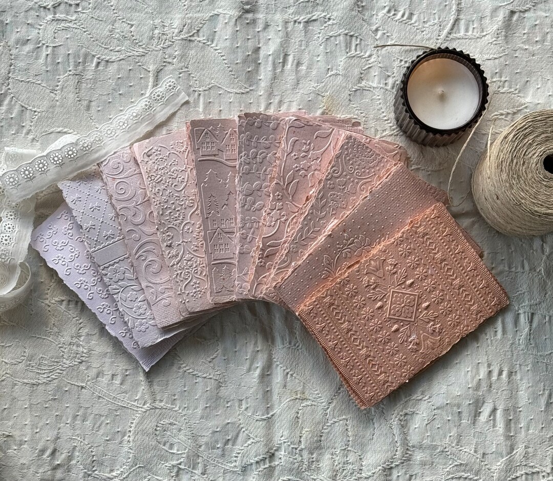 Handmade Paper Pack - Peach - Etsy