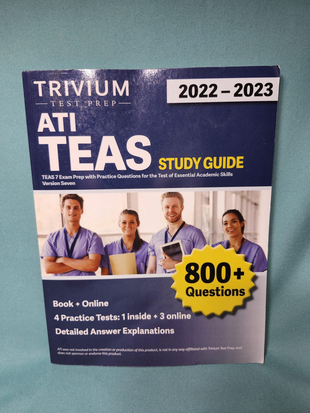 ATI TEAS Test Study Guide 2022-2023: Comprehensive Review Manual ...