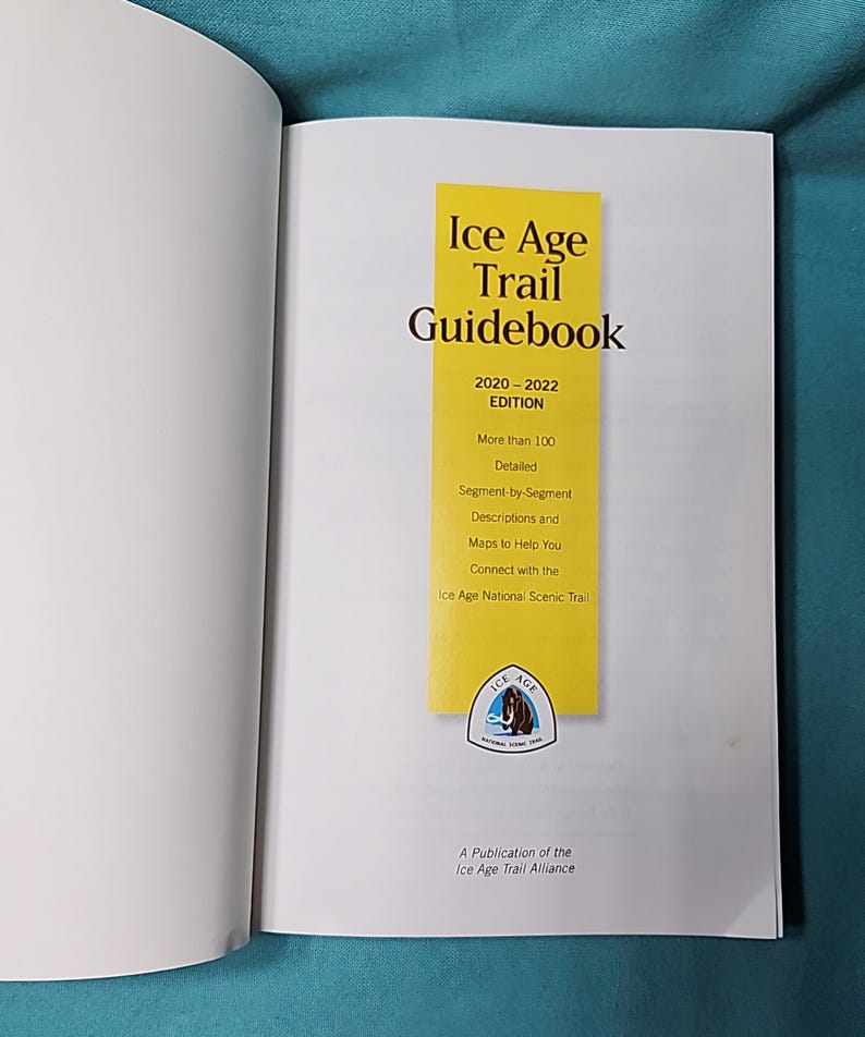Ice Age Trail Guidebook 2020 2022 Edition - Etsy