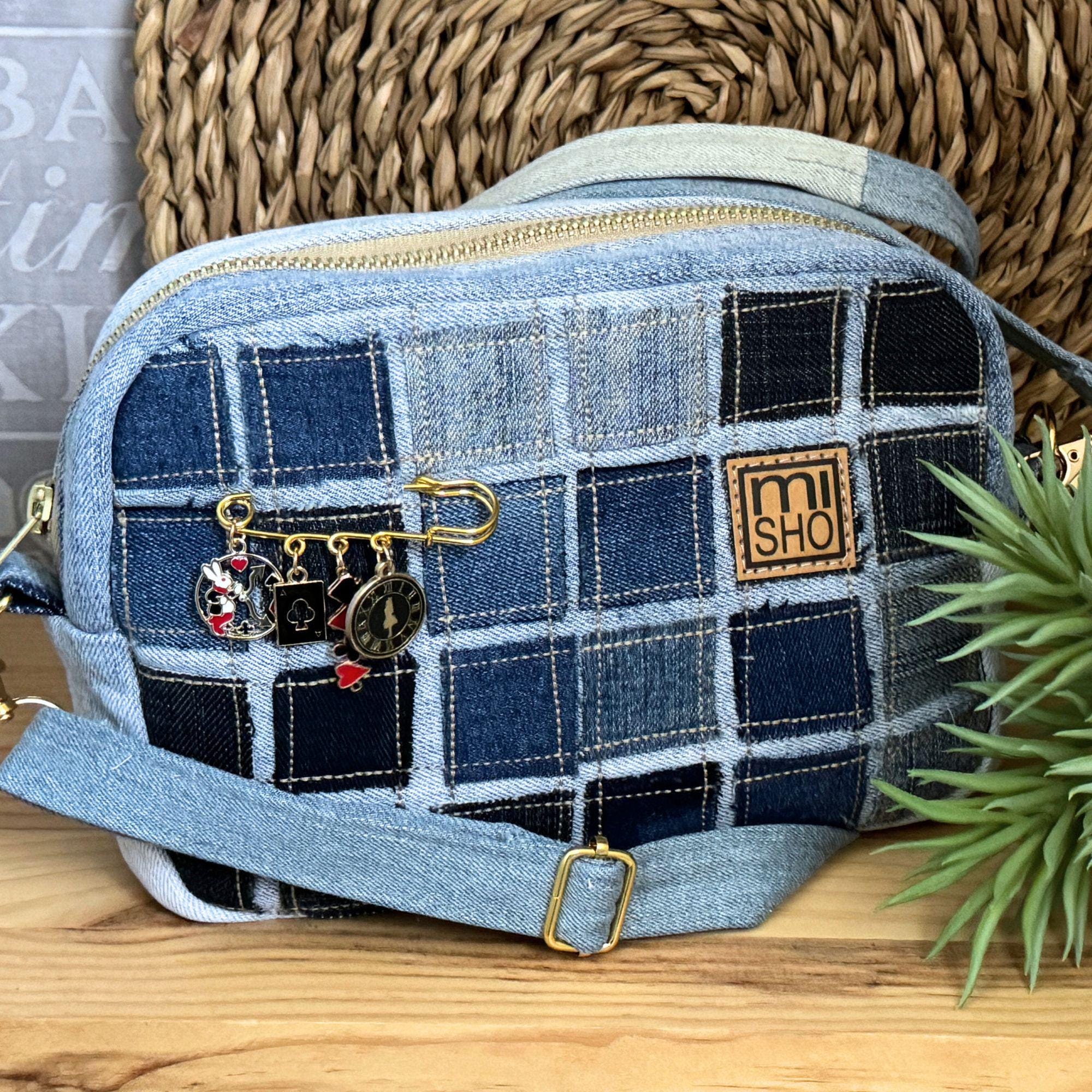 Patrón De Costura De Bolso De Jean, Como Transformar Un Jean Viejo En ...