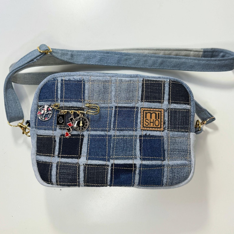 Patrón De Costura De Bolso De Jean, Como Transformar Un Jean Viejo En ...