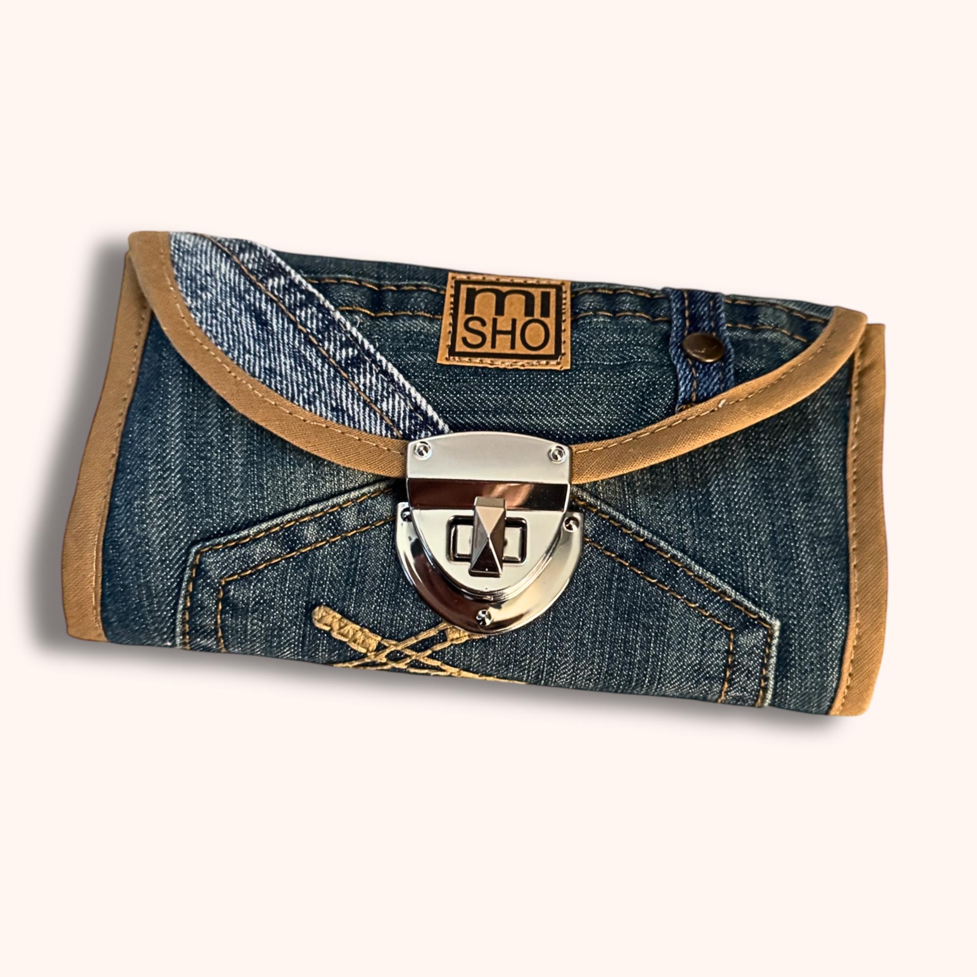 Denim Card Wallet Sewing Pattern: Upcycled Jean DIY (PDF) - Etsy