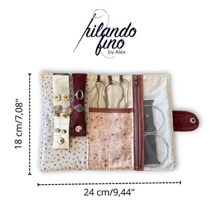 Travel Jewelry Case Sewing Pattern: DIY Organizer (PDF Pattern ...