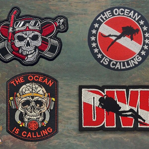 Scuba Patch - Etsy