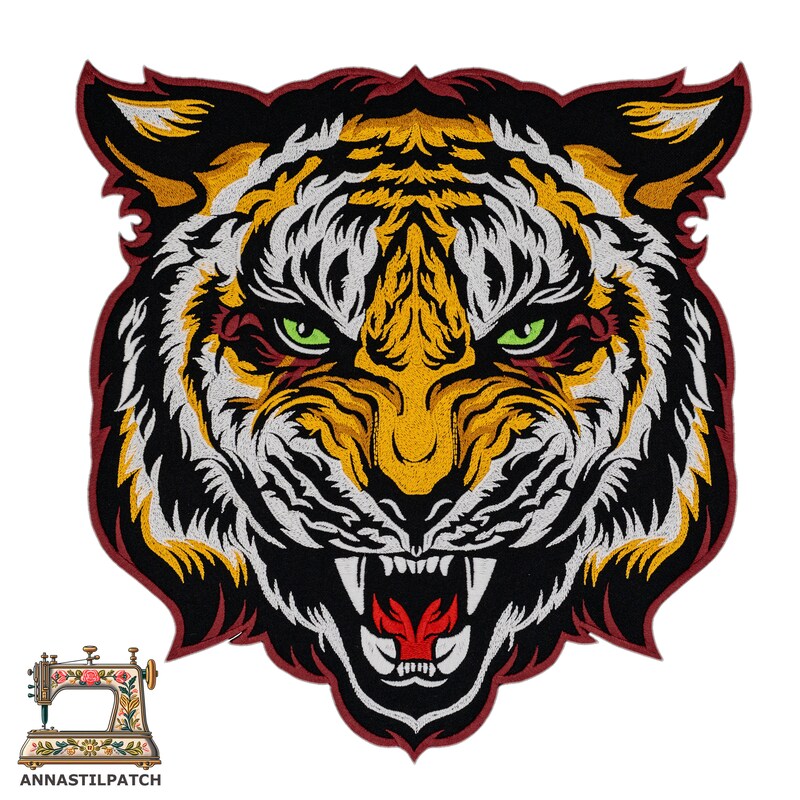 Large Tiger Patch - Etsy