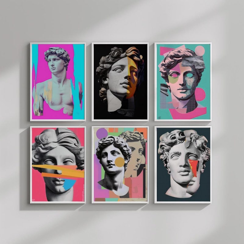 Pop Art Ancient Greek - Etsy