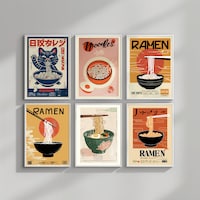 Japanese Sushi Printable Wall Art DIGITAL DOWNLOAD, Authentic Japanese ...