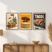 Mexican Food Poster Bundle for Kitchen and Restaurant Décor - 20 ...