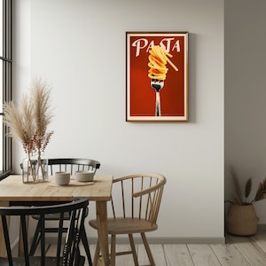 Pasta Poster Bundle for Kitchen and Restaurant Décor - 25 Premium Art ...