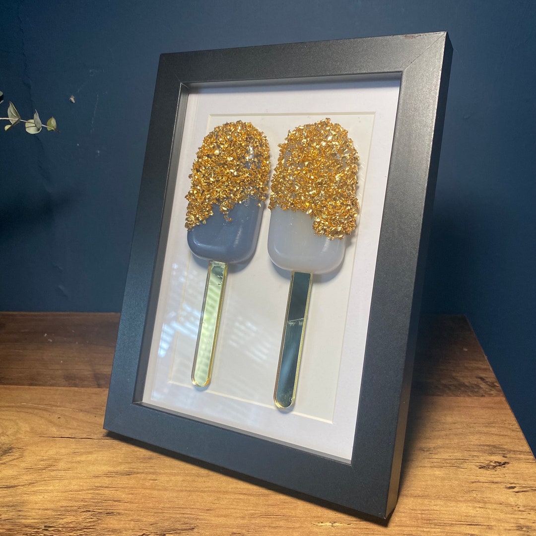 Ice Lolly Wall Art Resin, Maximalist Decor, Popsicle Wall Art, Resin ...
