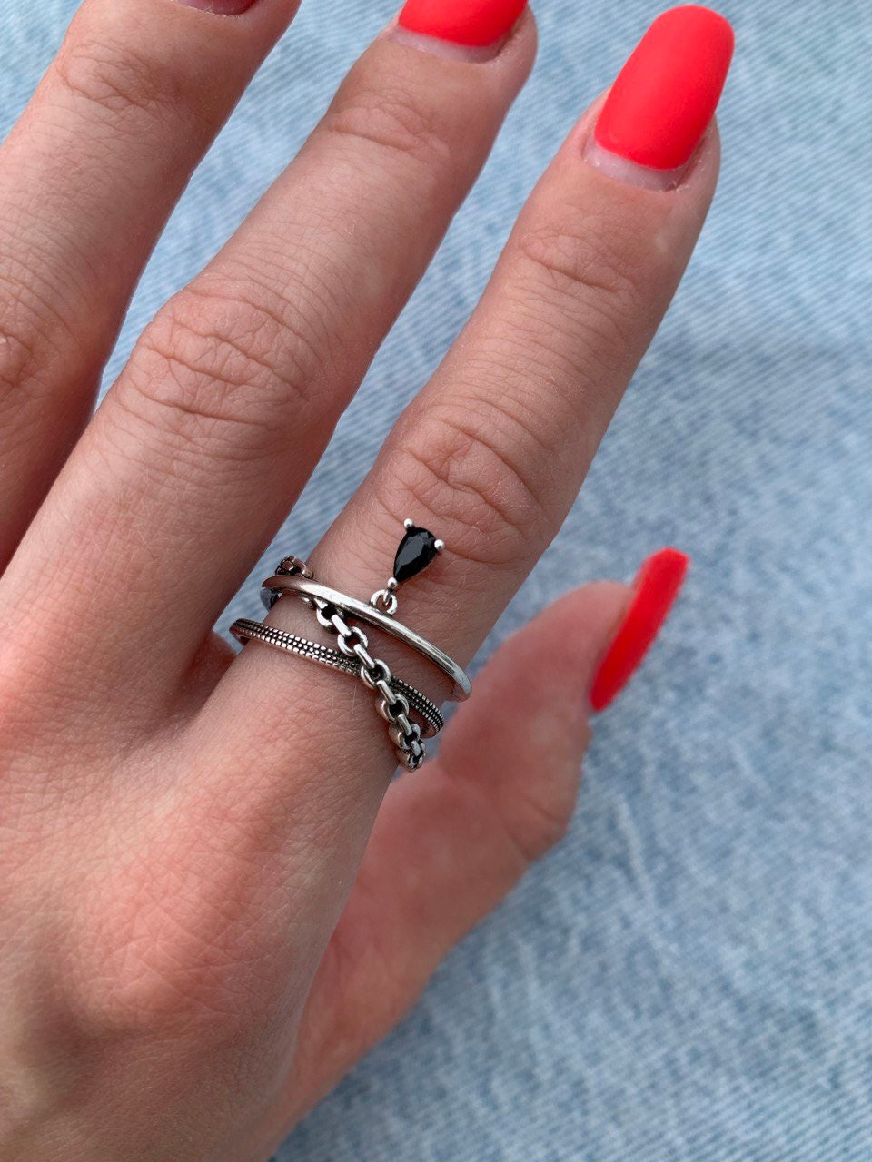 Minimalist Ring,simple Ring,adjustable Silver Ring,silver Ring - Etsy