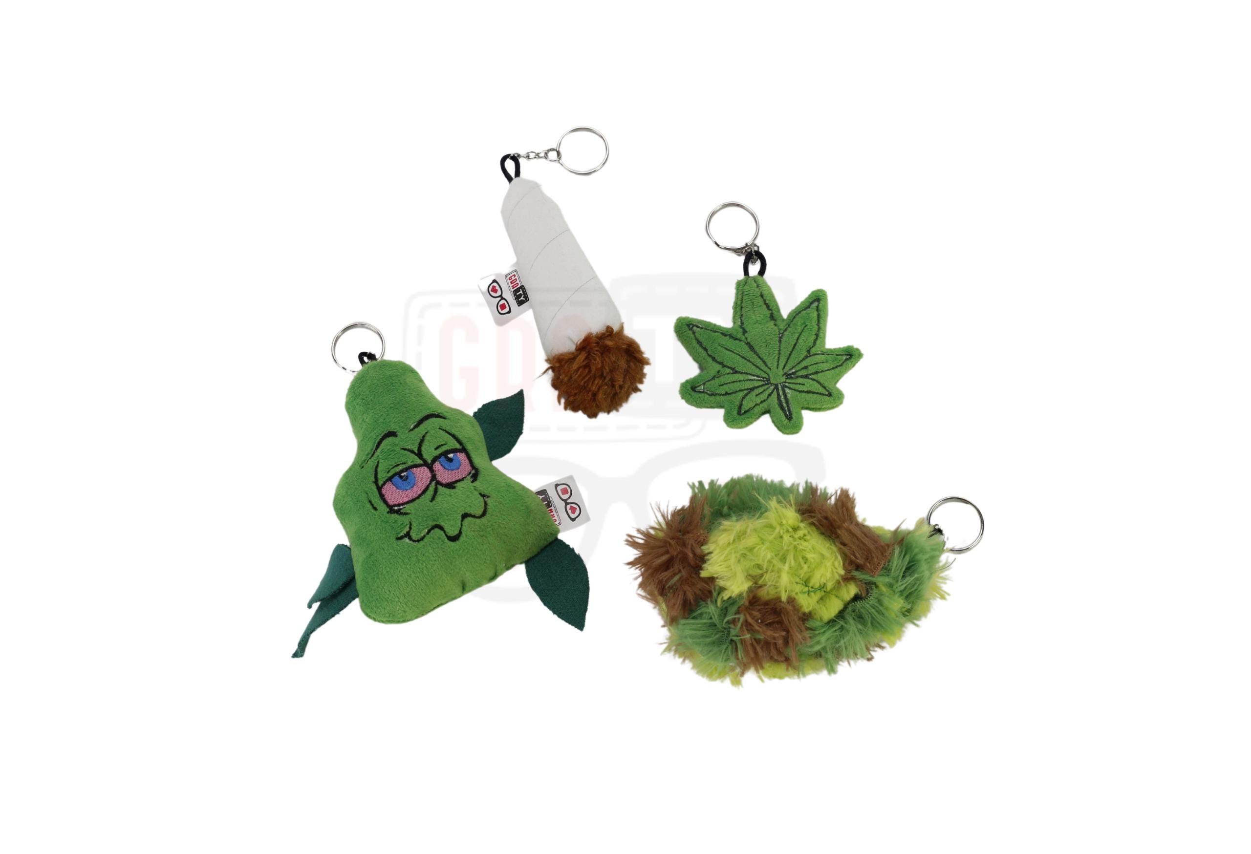 Funny Weed Plush Collection – Kawaii Cannabis Plush Toys & Keychains ...