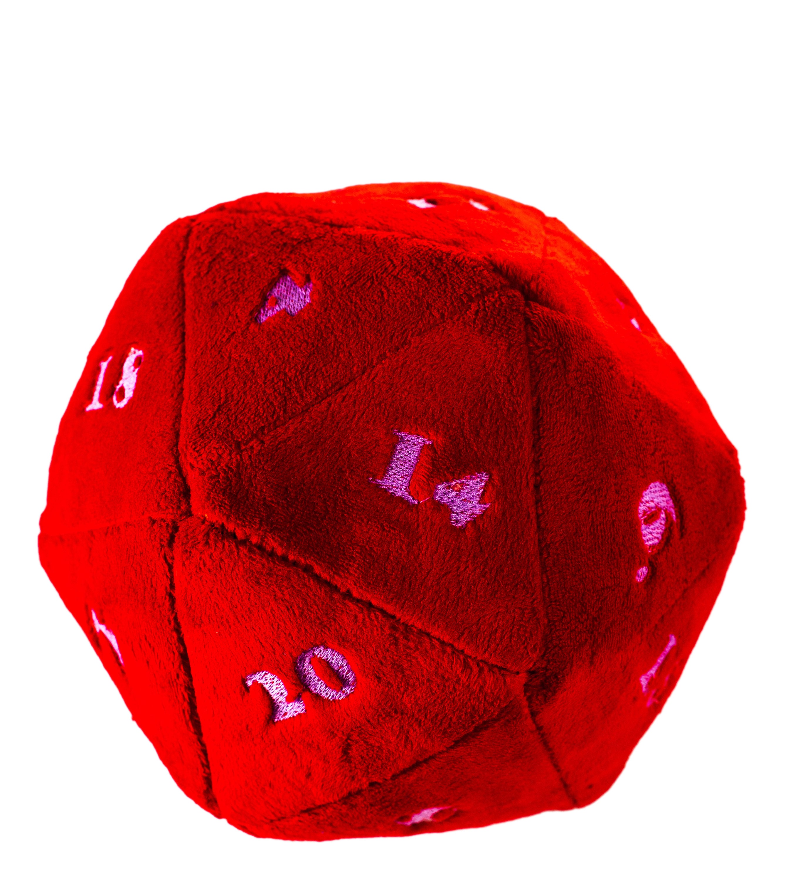 Jumbo D20 Dice Plush Giant Plush Dice Dice Pillow Role Playing Games ...