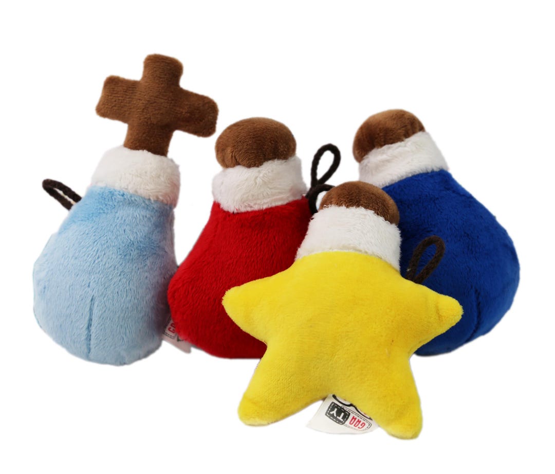 Plush Potion Set - 4 Potions: Mana, Health, Stamina, and Luck - RPG ...