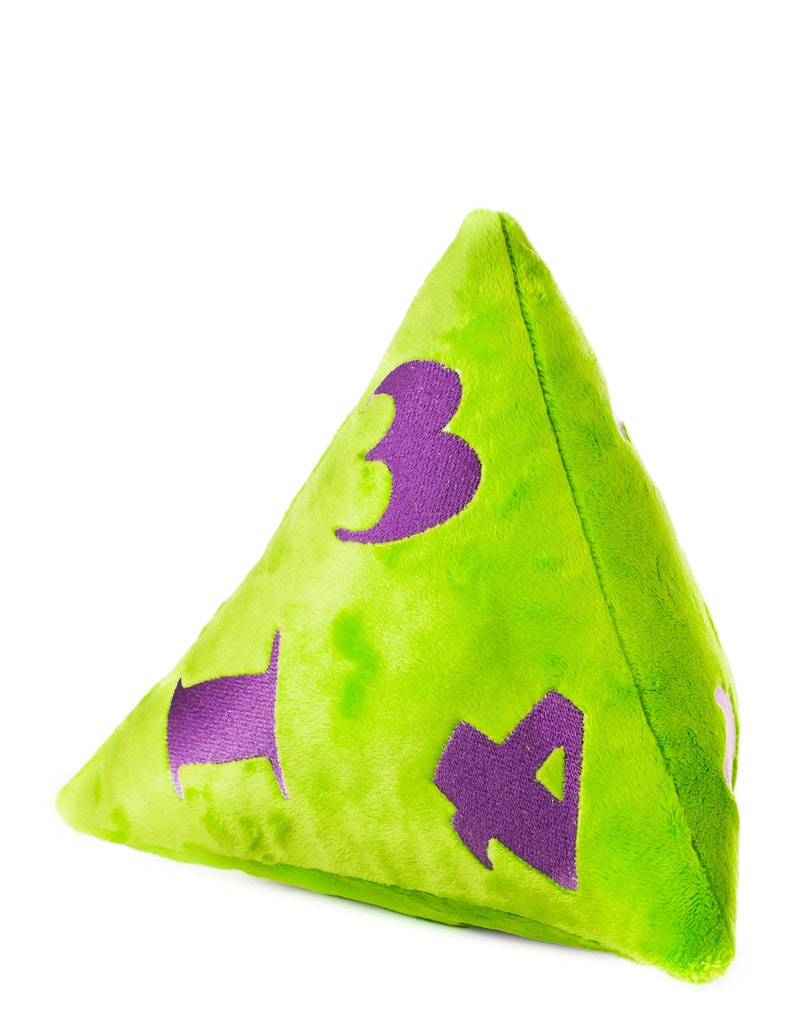 Jumbo D20 Dice Plush - Giant Plush Dice - Dice Pillow - Role Playing ...