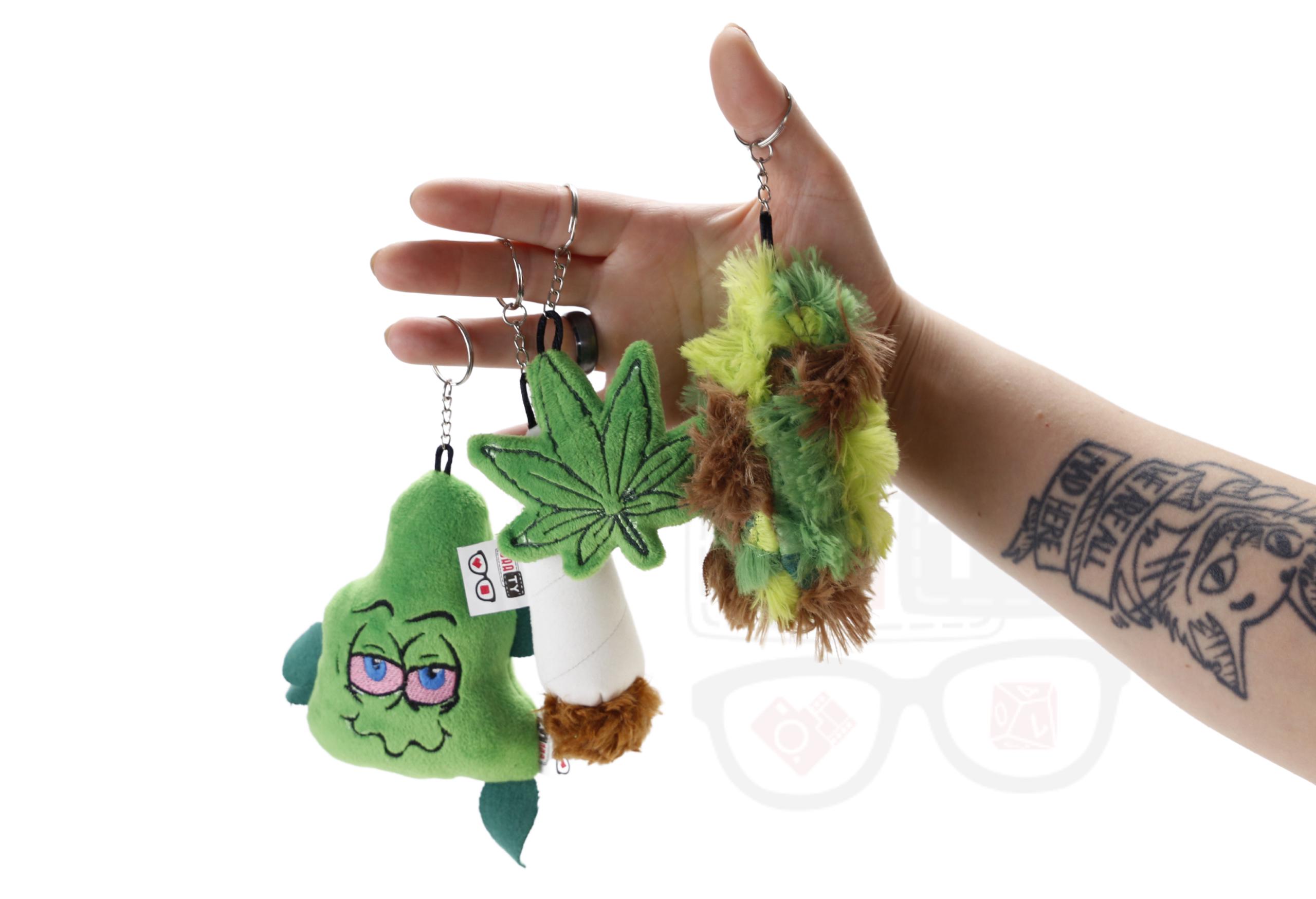 Funny Weed Plush Collection – Kawaii Cannabis Plush Toys & Keychains ...