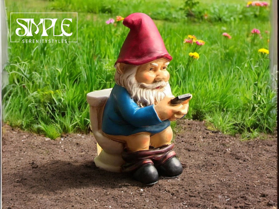Garden Mini Figurines | Outdoor Statue Display | Backyard Accessories ...