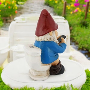 Garden Mini Figurines | Outdoor Statue Display | Backyard Accessories ...