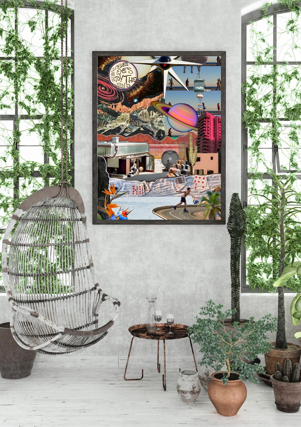 Look Inward - Reka Art - Etsy