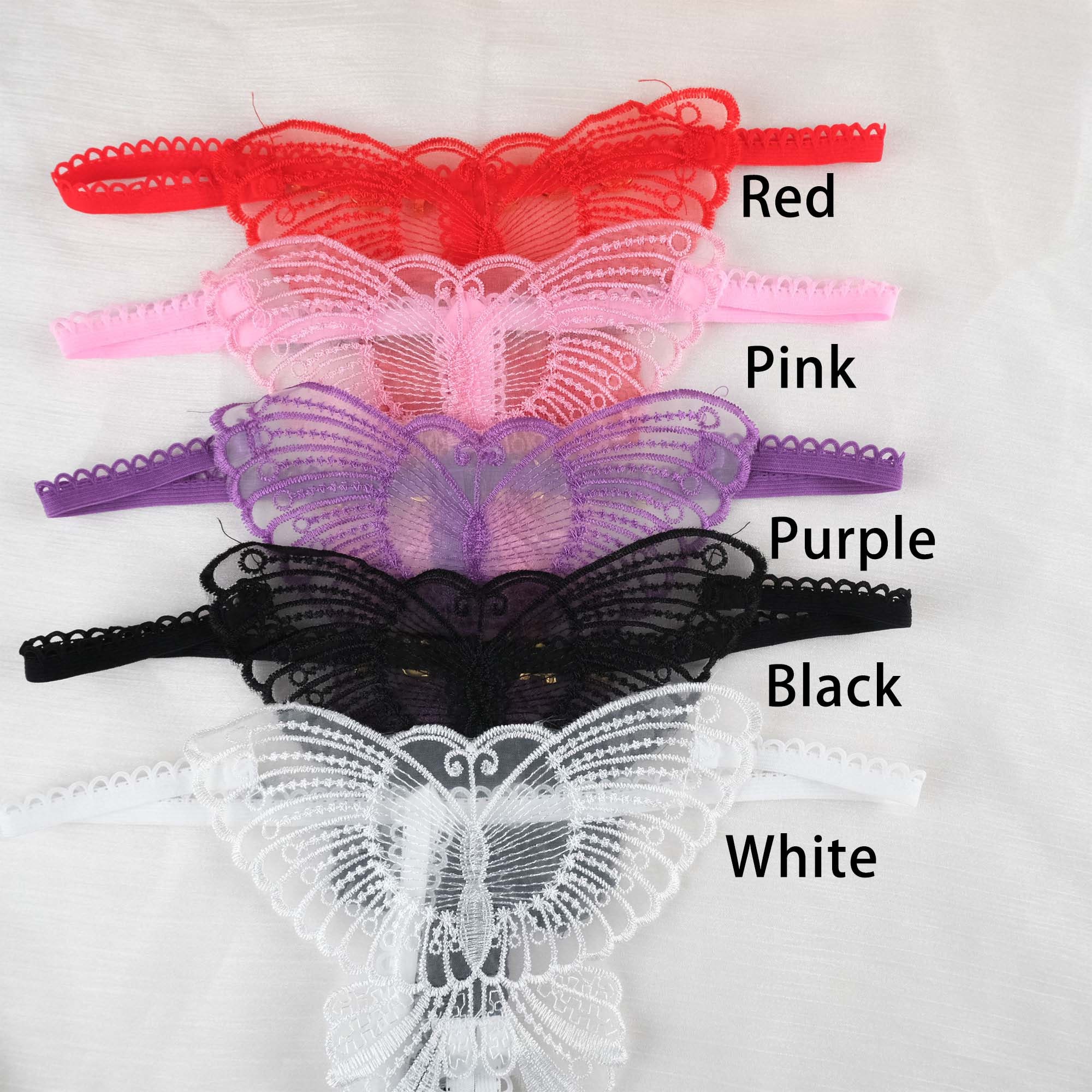 Personalized Lace Thong,custom Letters Name Thong Butterfly Women ...