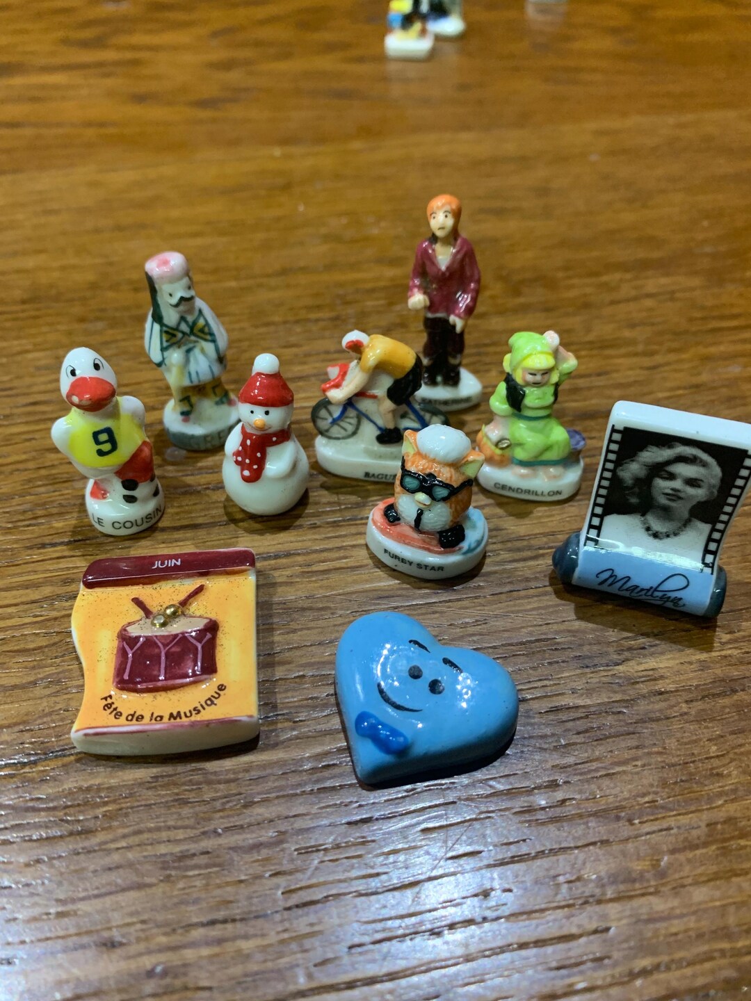 Vintage French Beans/feve King Cake Figures! Set of TEN! - Etsy