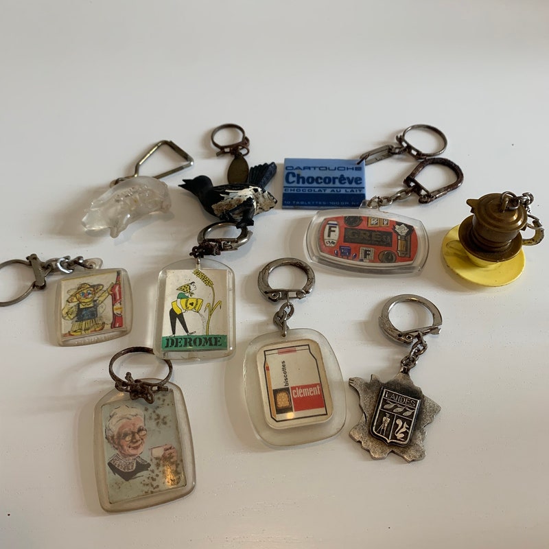 Vintage Keychain - Etsy