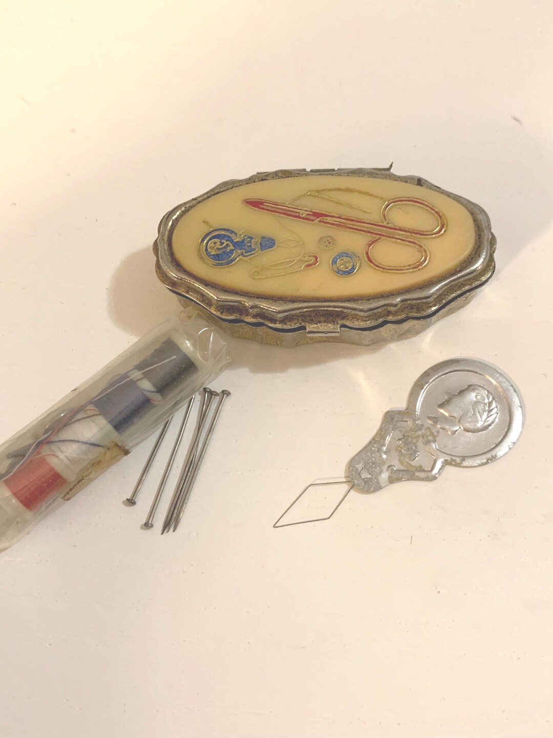 Adorable Antique Sewing Kit! - Etsy