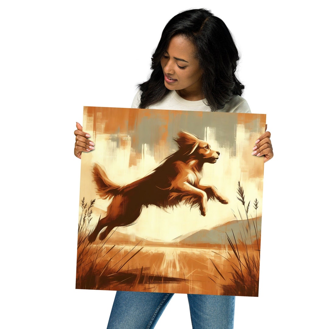 Personalized Dog Poster, Dog Illustration, Dog Poster, Gift Ideas, Pet ...