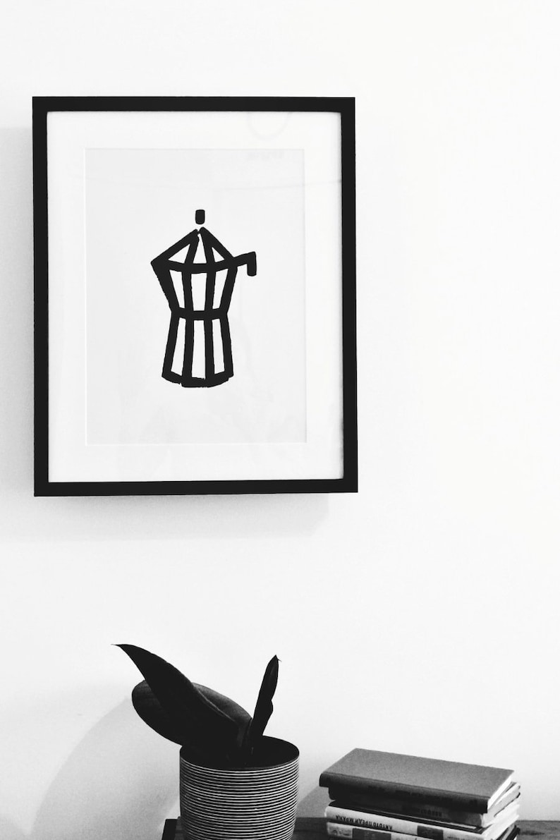 Moka Pot Print / A3+ Size - Etsy