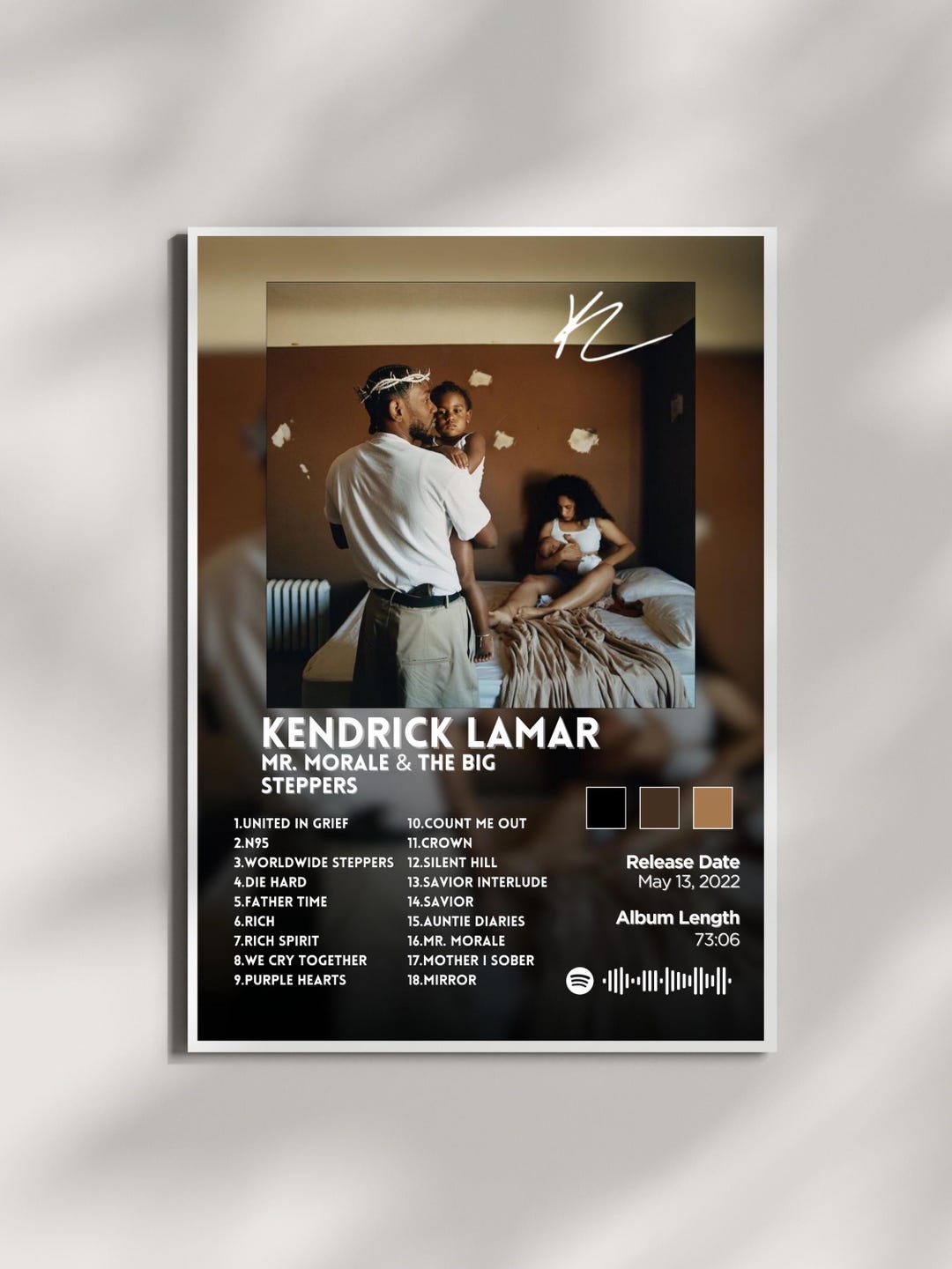 Kendrick Lamar Bundle Set of 3 Music Album Covers, Hiphop, Rap, Jazz ...