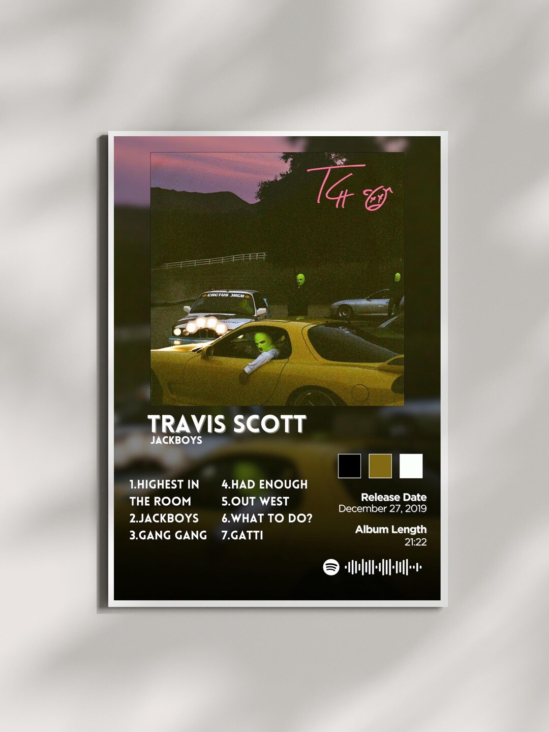 Travis Scott Bundle Set of 3 Album Posters, Jackboys Utiopia, Popular ...