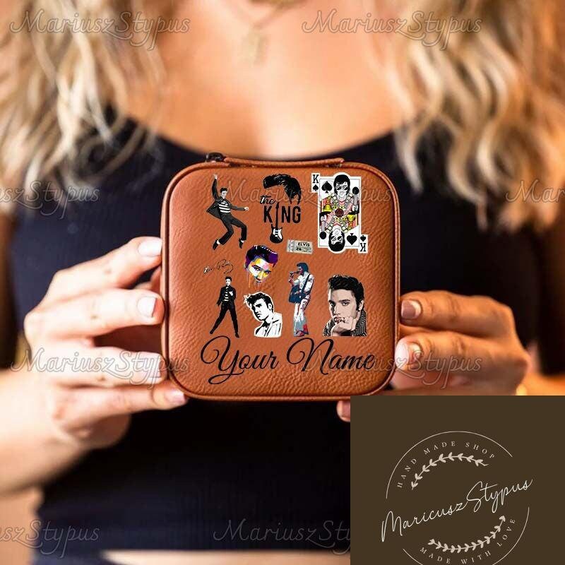Personalized Jewelry Case, Elvis Presley Jewelry Box, Personalized ...