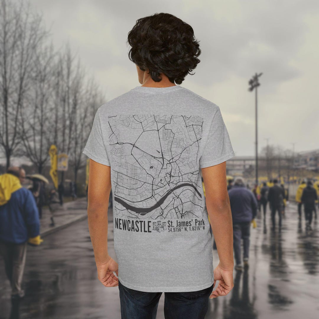 NUFC - Newcastle - St. James' Park - Heavy Cotton Tee - Etsy