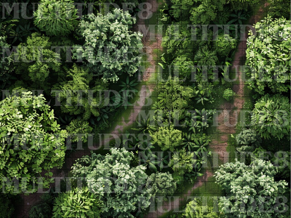 Forest Map,battle Map,dnd Battle Map,dungeons and Dragons, Tabletop ...