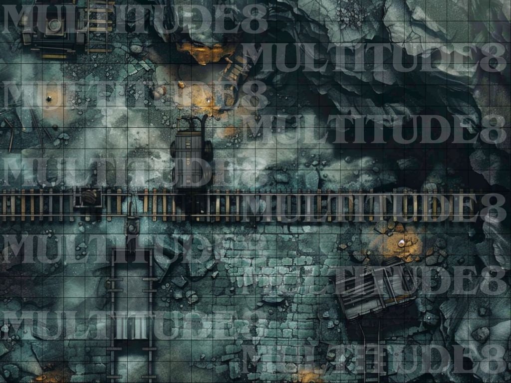 Mine Map,battle Map,dnd Battle Map,dungeons and Dragons,tabletop ...