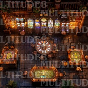 Casino, Battle Map, Dnd Battle Map, Dungeons and Dragons, Tabletop ...