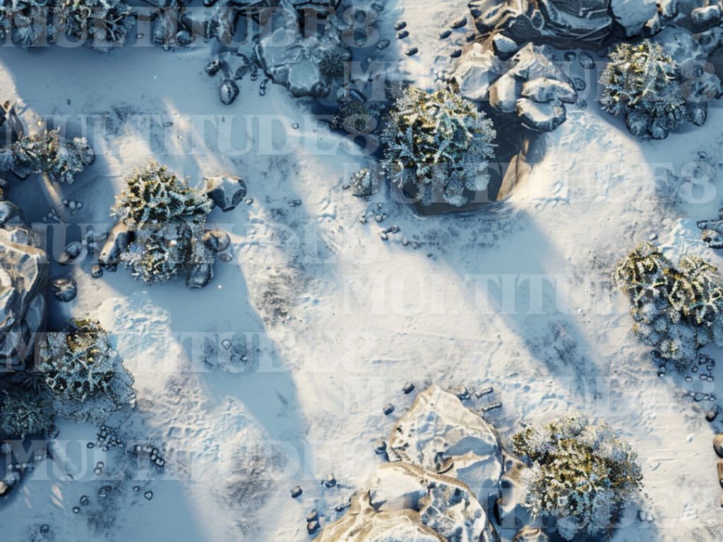 Mountain Snow Pack, Battle Map, Dnd, Dungeons and Dragons,tabletop ...