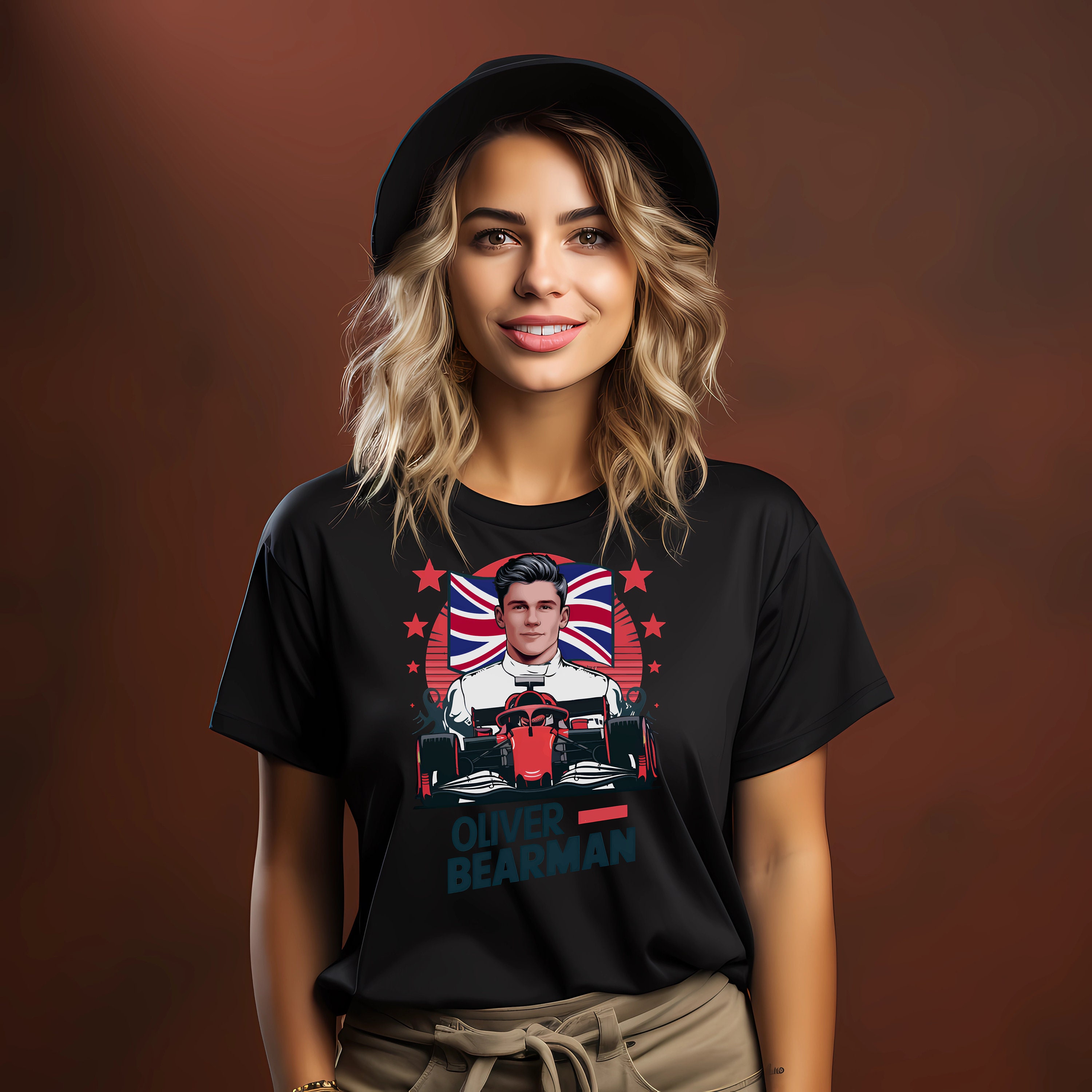 Oliver ollie Bearman Tshirt, F1 Racing Unisex Tshirt, Formula One Shirt ...