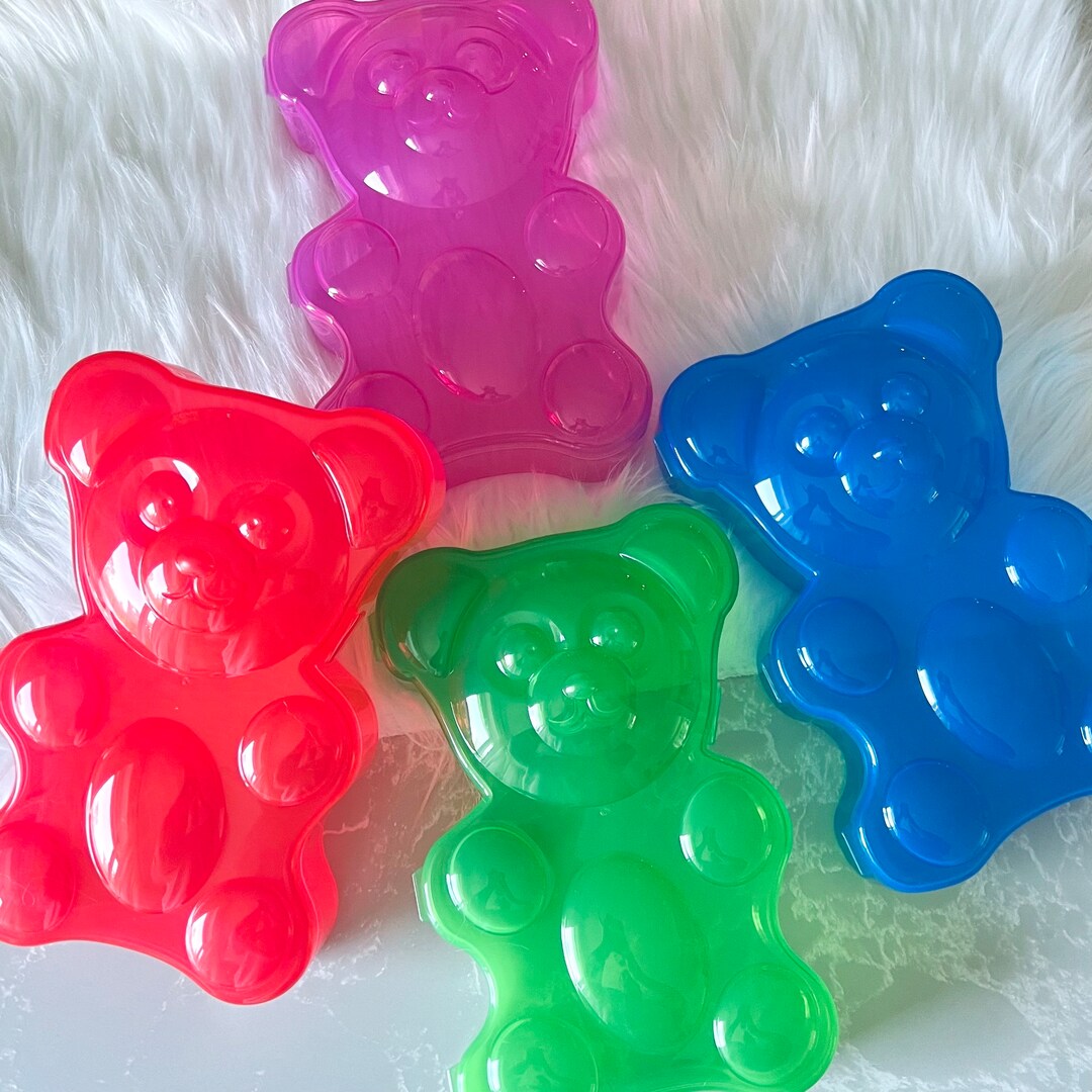 Gummy Bear Pencil Case / Craft, Crayon or Pencil Organizer / Cute Back ...