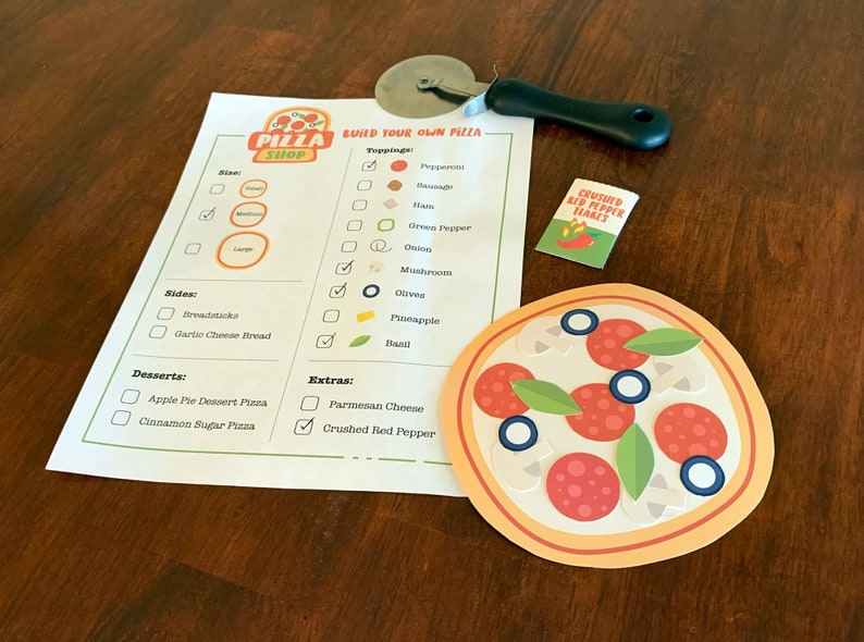 Let's Play Pizza Shop - Etsy