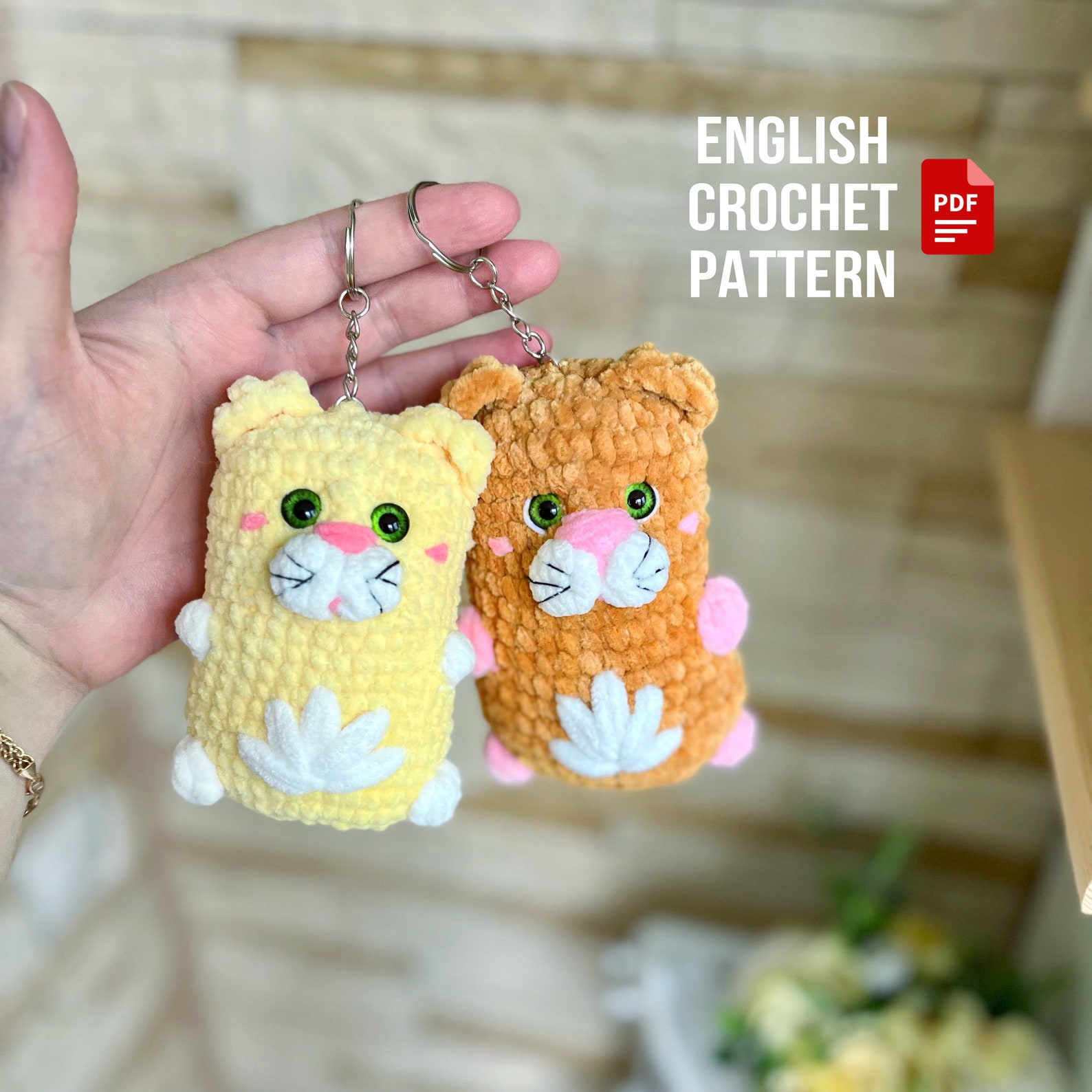 Cat No Sew Crochet Pattern, No Sew Amigurumi Crochet Pattern, Quick and ...