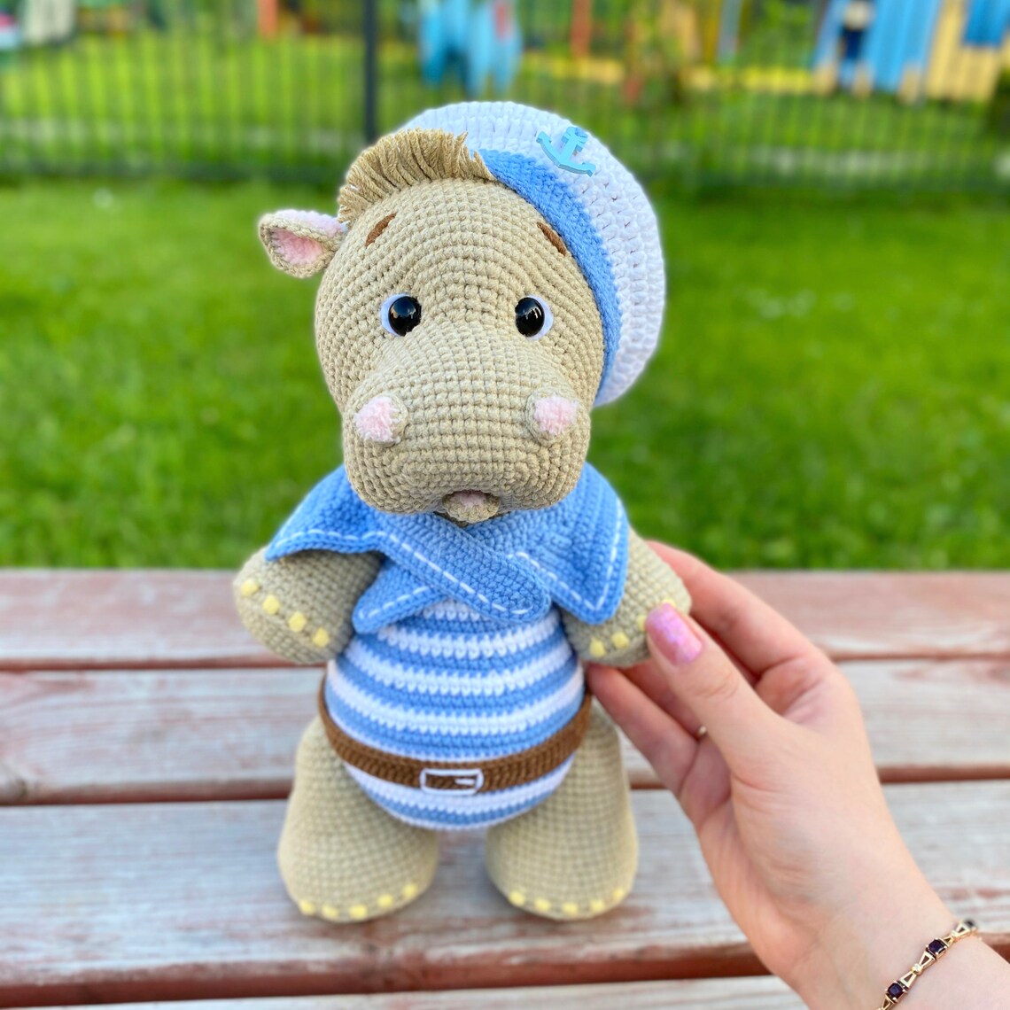 Crochet Hippo Pattern Amigurumi Hippo Pattern Crocheted Lovely Pattern ...