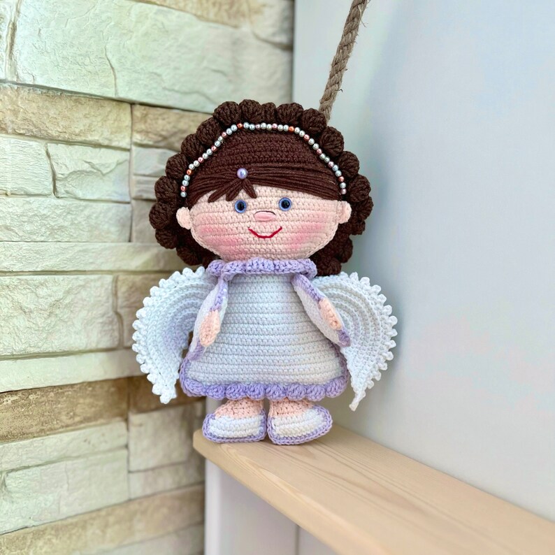 Crochet Snuggler Angel Pattern, Amigurumi Easter Angel Pattern, Angel ...